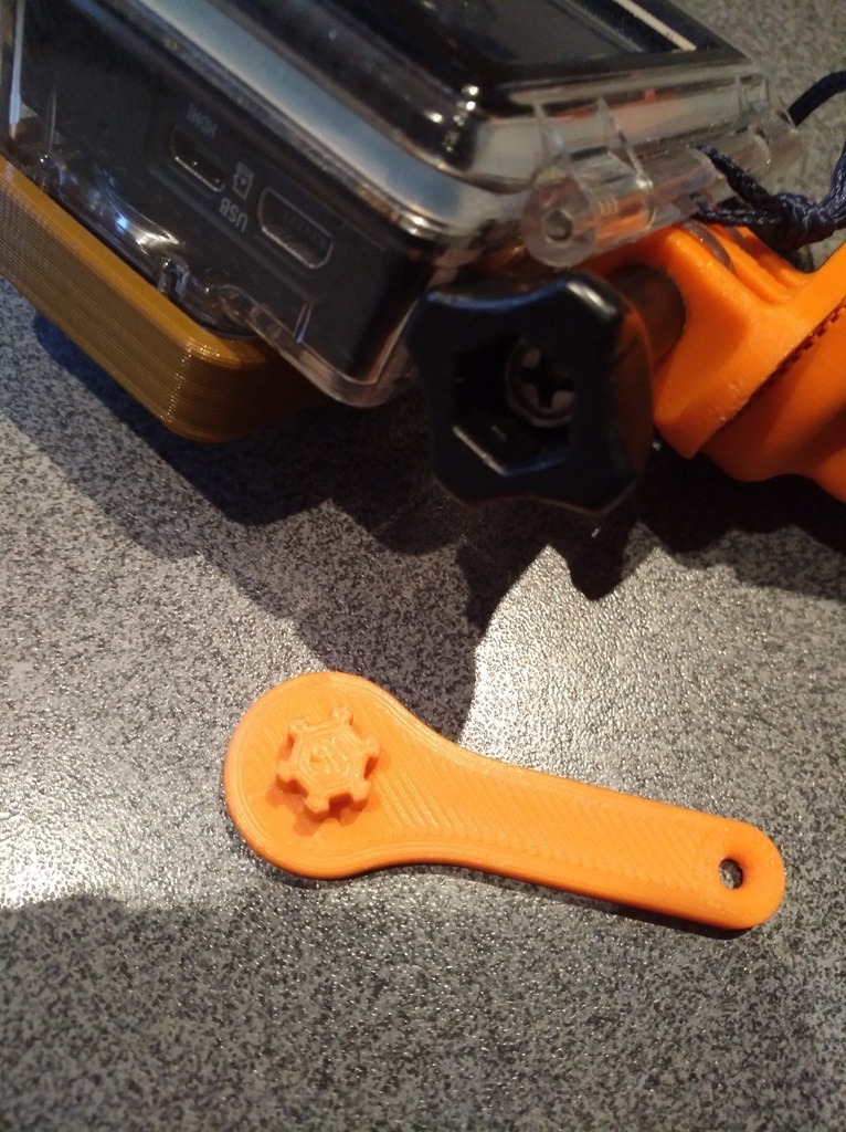 Free 3D file GOPRO, SJ CAM, inner wrench・3D print model to download・Cults