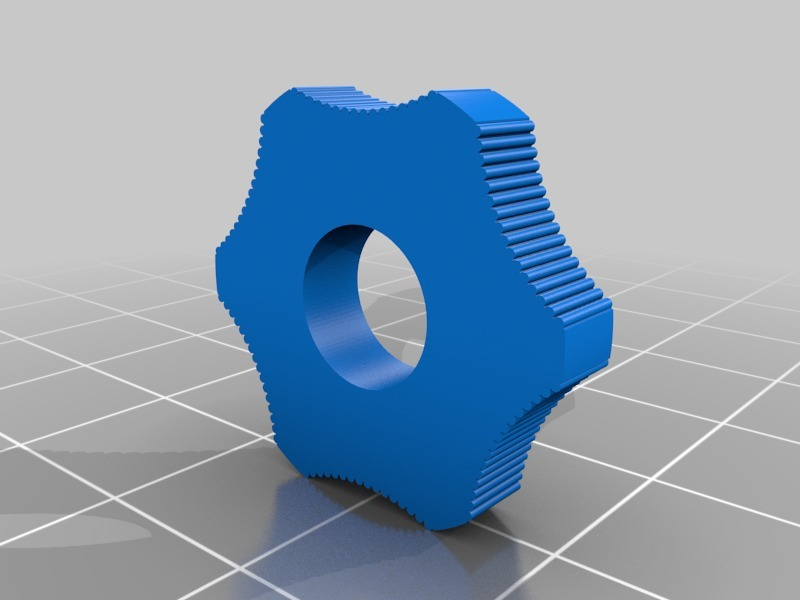 Free 3D file counter nut body for GoPro & SJ Cam mount・3D print design ...