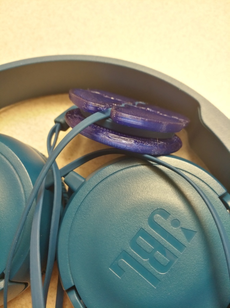 Free 3D file Headphones flat cable binder, organizer 🎧・Template to ...