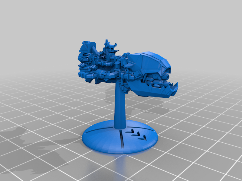 Free 3D file Ork Ravager Attack Ship・Object to download and to 3D print ...
