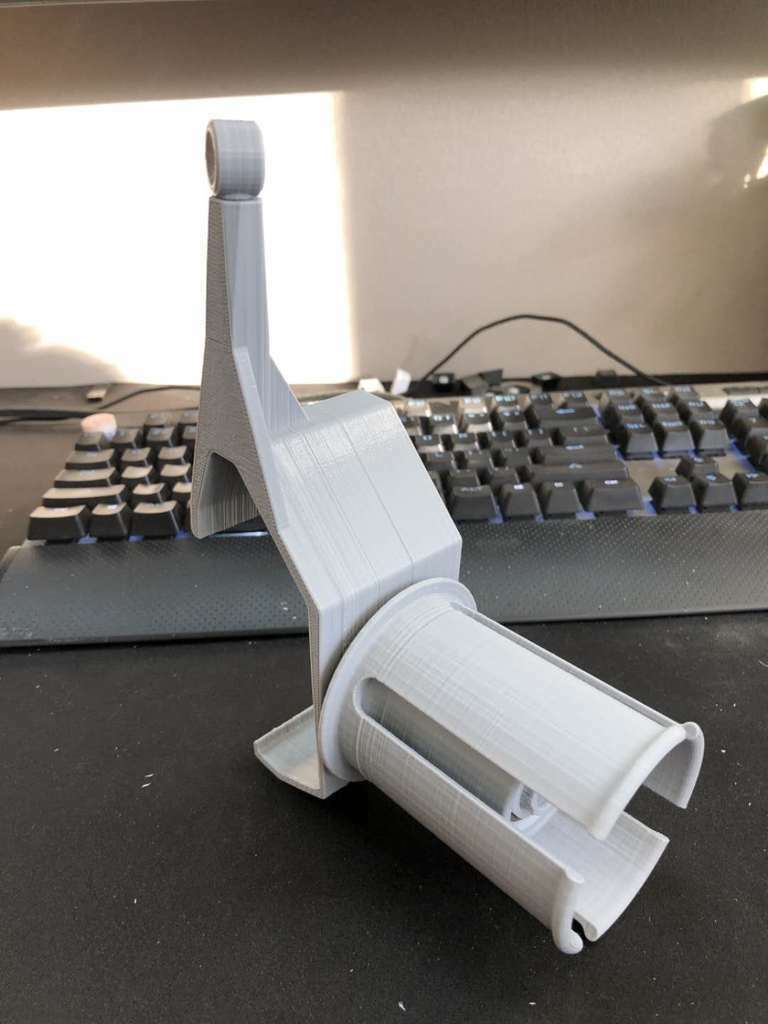 Free 3D file MakerBot Replicator+ Filament Spool Holder・Object to ...