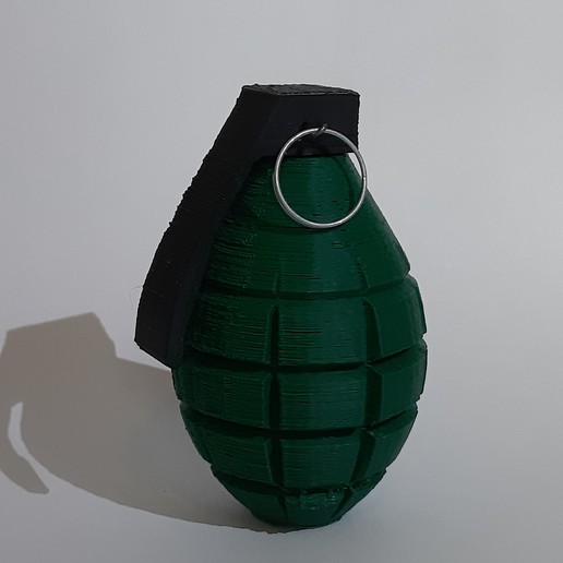 Download STL files Classic hand grenade ・ Cults