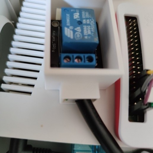 Download free STL file Relay housing box - RaspberryPI • 3D printable ...