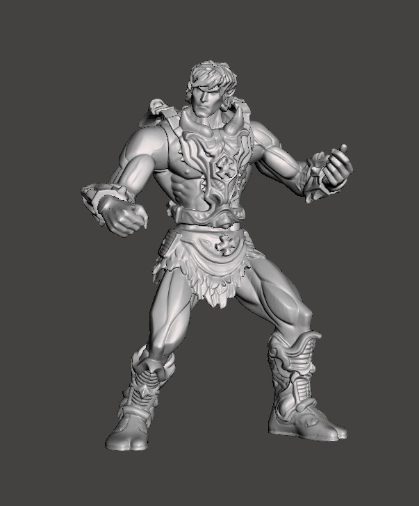 STL file MARTIAL ARTS HE-MAN MOTU 200X 👽・3D printing idea to download・Cults