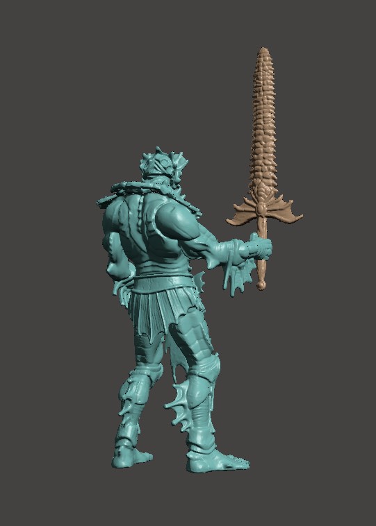 STL file MERMAN MOTU 200X・3D printer model to download・Cults