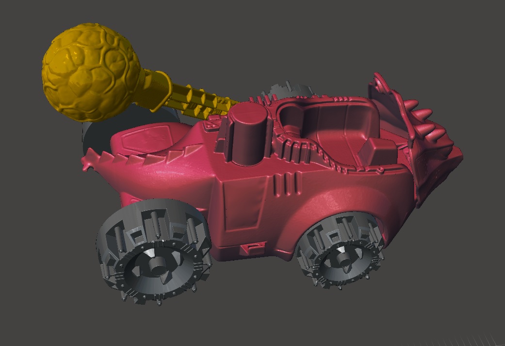 Archivo STL BASHASAURUS MOTU VINTAGE・Idea de impresión 3D para ...