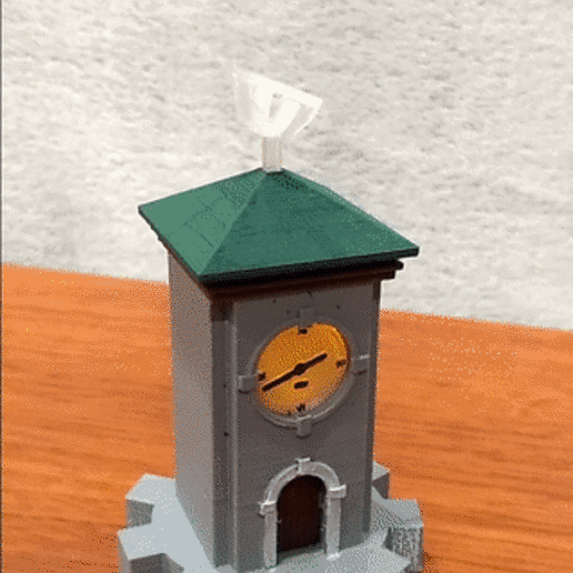 Download free 3D printing templates MYST Clock Tower Lamp ・ Cults