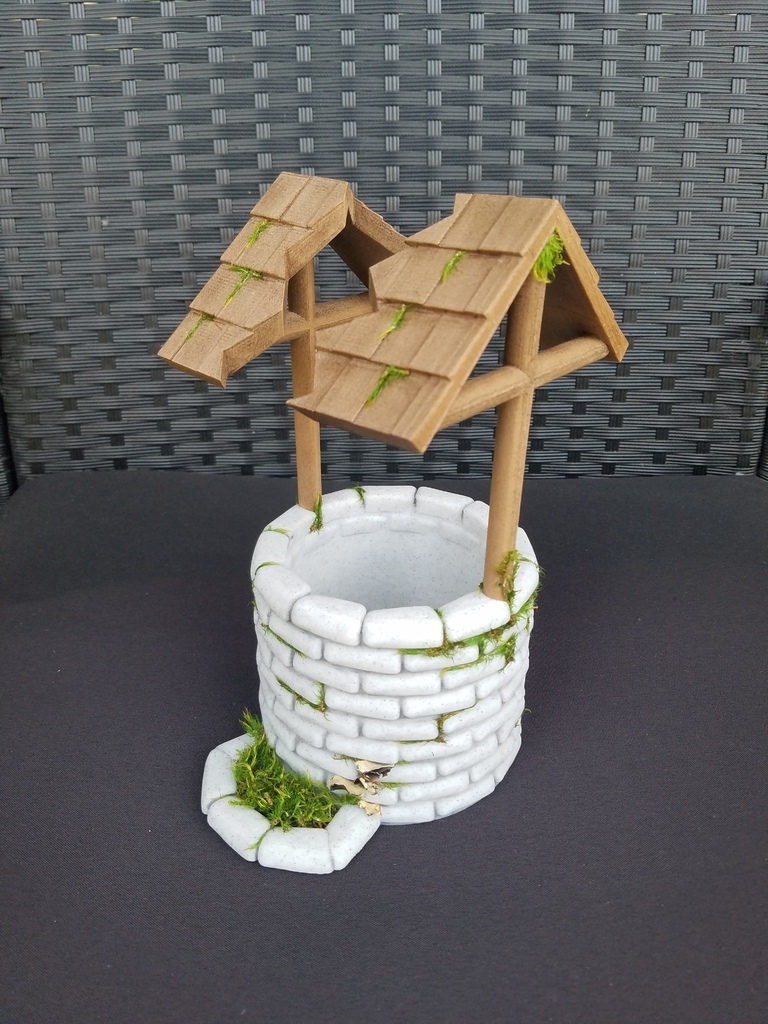 Free 3D file Stone Well・3D printer design to download・Cults