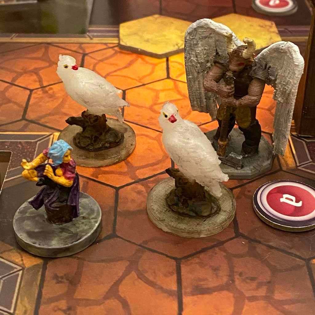 Free STL file Gloomhaven Summons for Aesther Diviner・Template to ...