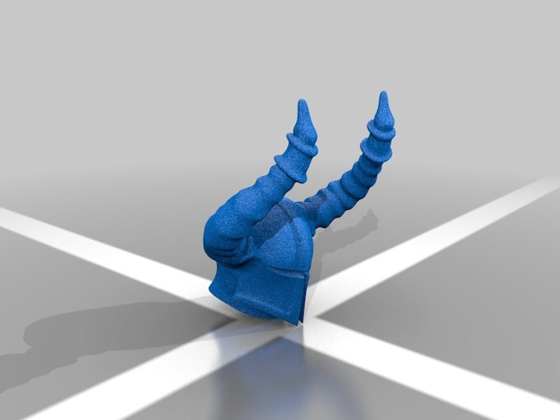 Бесплатный STL файл Edge Lord Helmet WIP・3D-печатный дизайн для ...