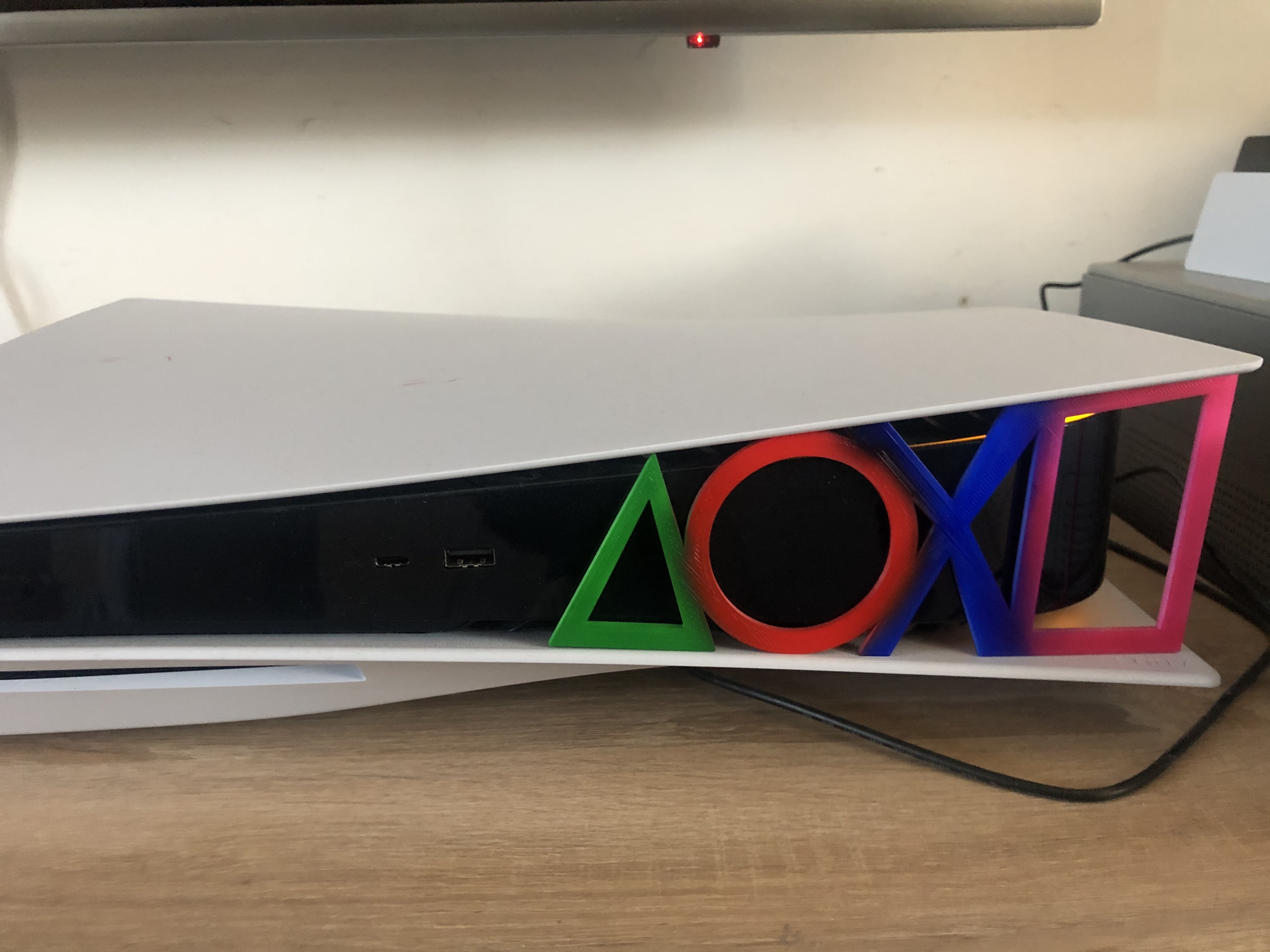 STL file PS5 logo 🎮・Design to download and 3D print・Cults