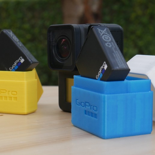 Download free STL file GoPro battery case • 3D printer design ・ Cults