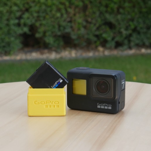 Download free STL file GoPro battery case • 3D printer design ・ Cults