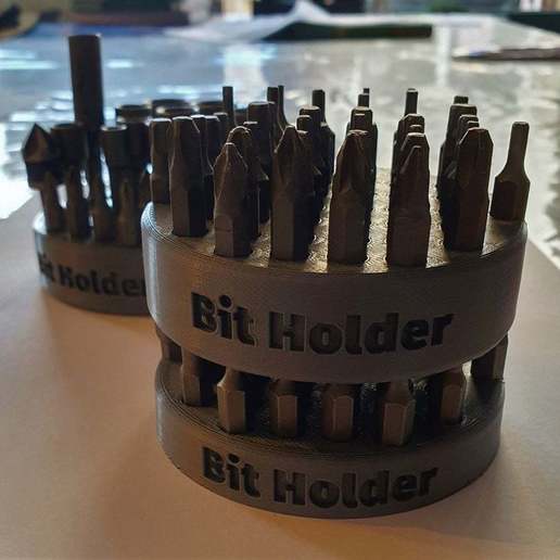 Download free STL file Stackable bit holder • 3D printing design ・ Cults