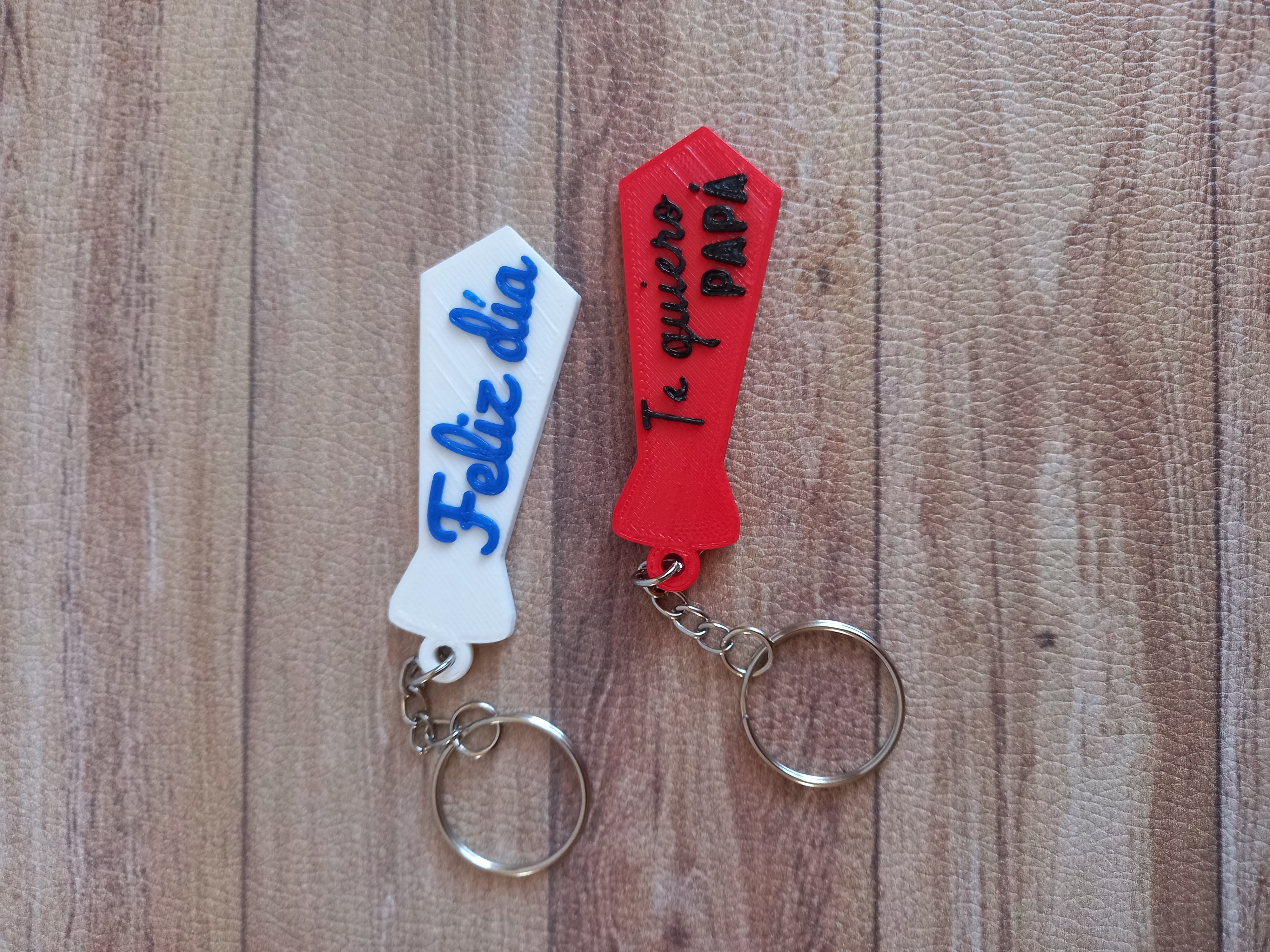 STL file Father's day keychain pack・3D printing idea to download・Cults