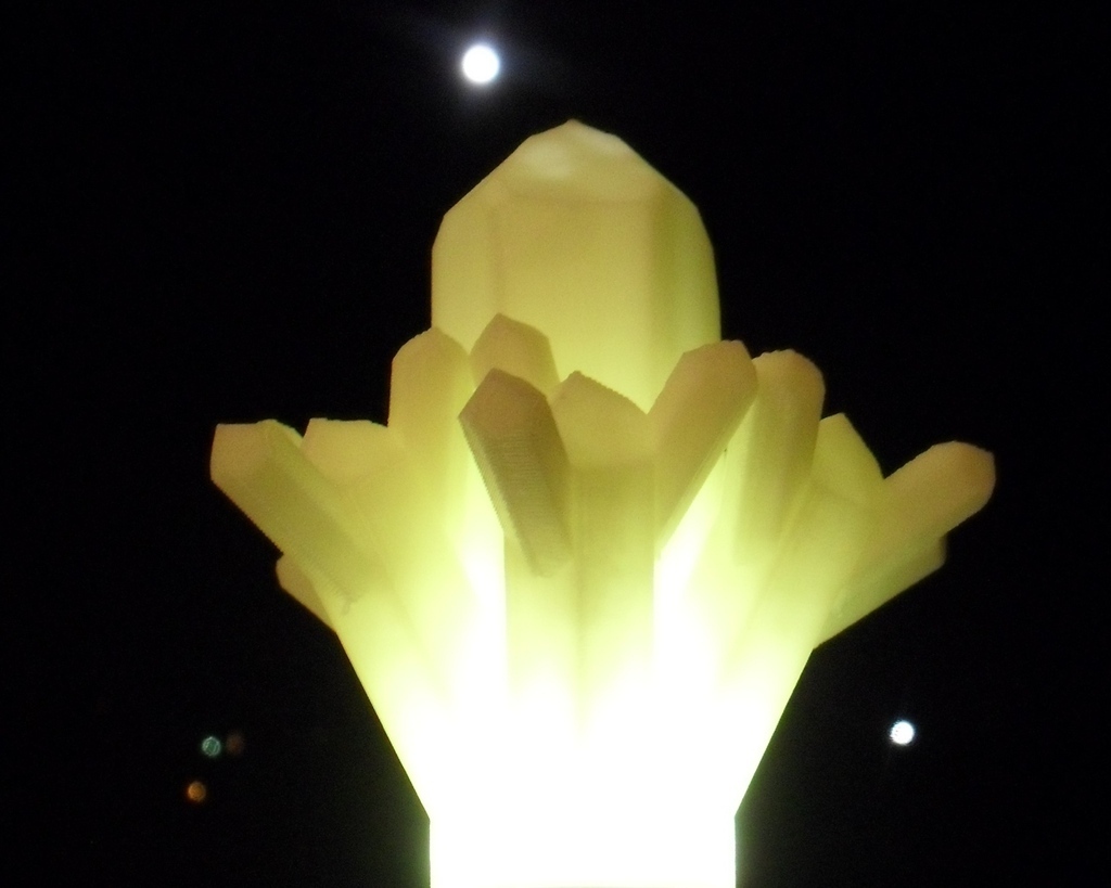 Free 3D file Quartz crystal clump・Template to download and 3D print・Cults