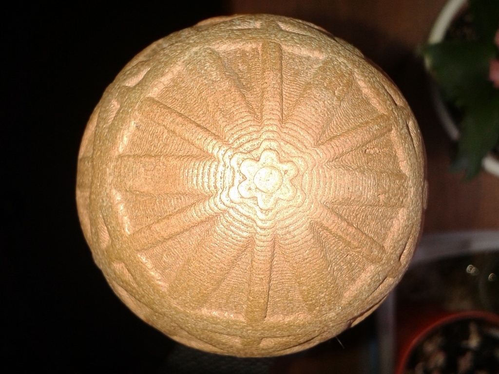 Free 3D file Hiking Pole handle - spherical Kikuchi map・3D printing ...