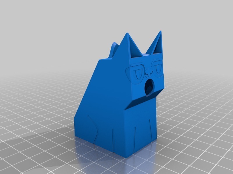 Free 3D file Grumpy Cat Birdhouse・Design to download and 3D print・Cults