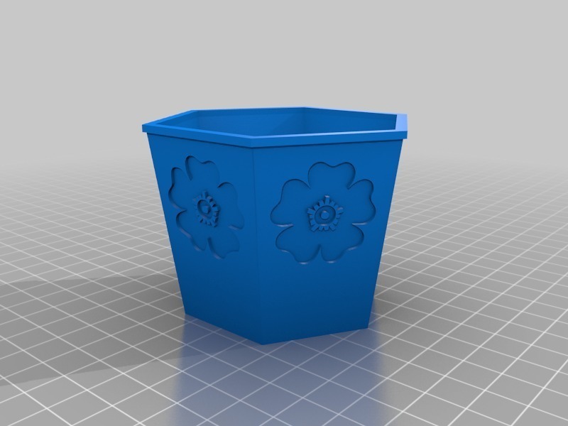Free 3D file Rosie Flower Pot・3D printer design to download・Cults