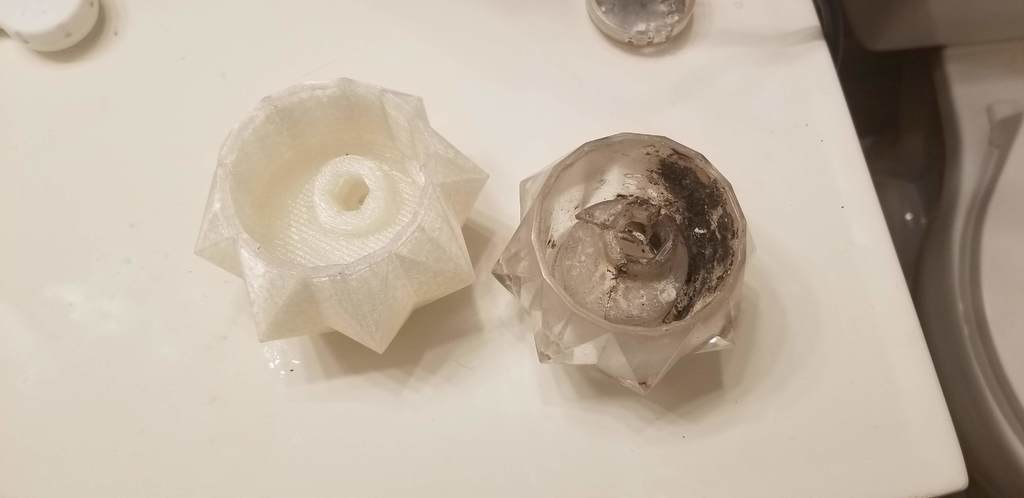 Free STL file Delta Like Shower Knob・Design to download and 3D print・Cults