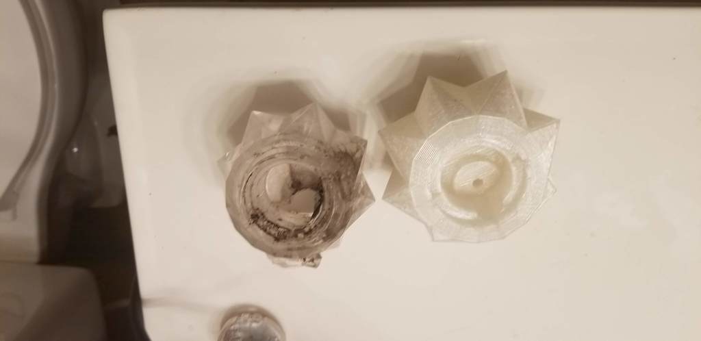 Free STL file Delta Like Shower Knob・Design to download and 3D print・Cults