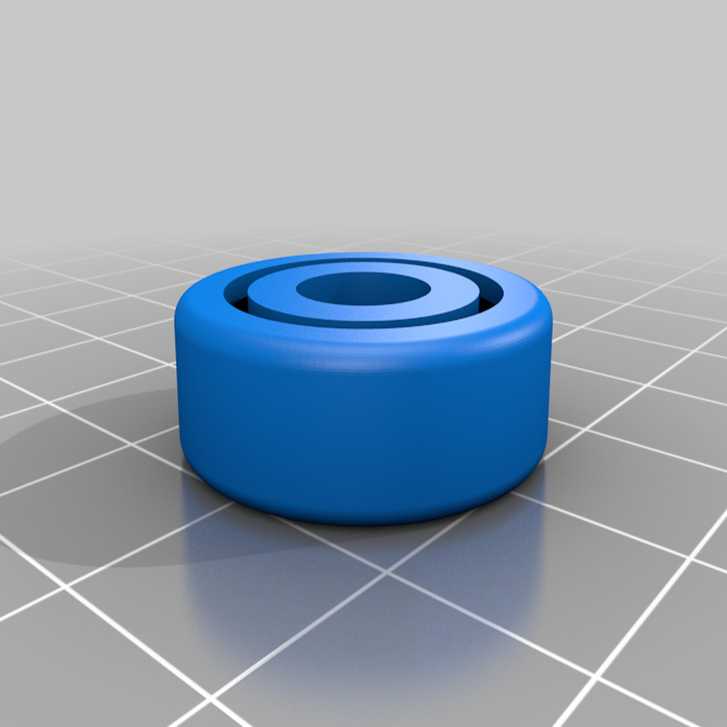 Free STL file 3D Printable 608ZZ Bearing 👽・3D printing design to ...