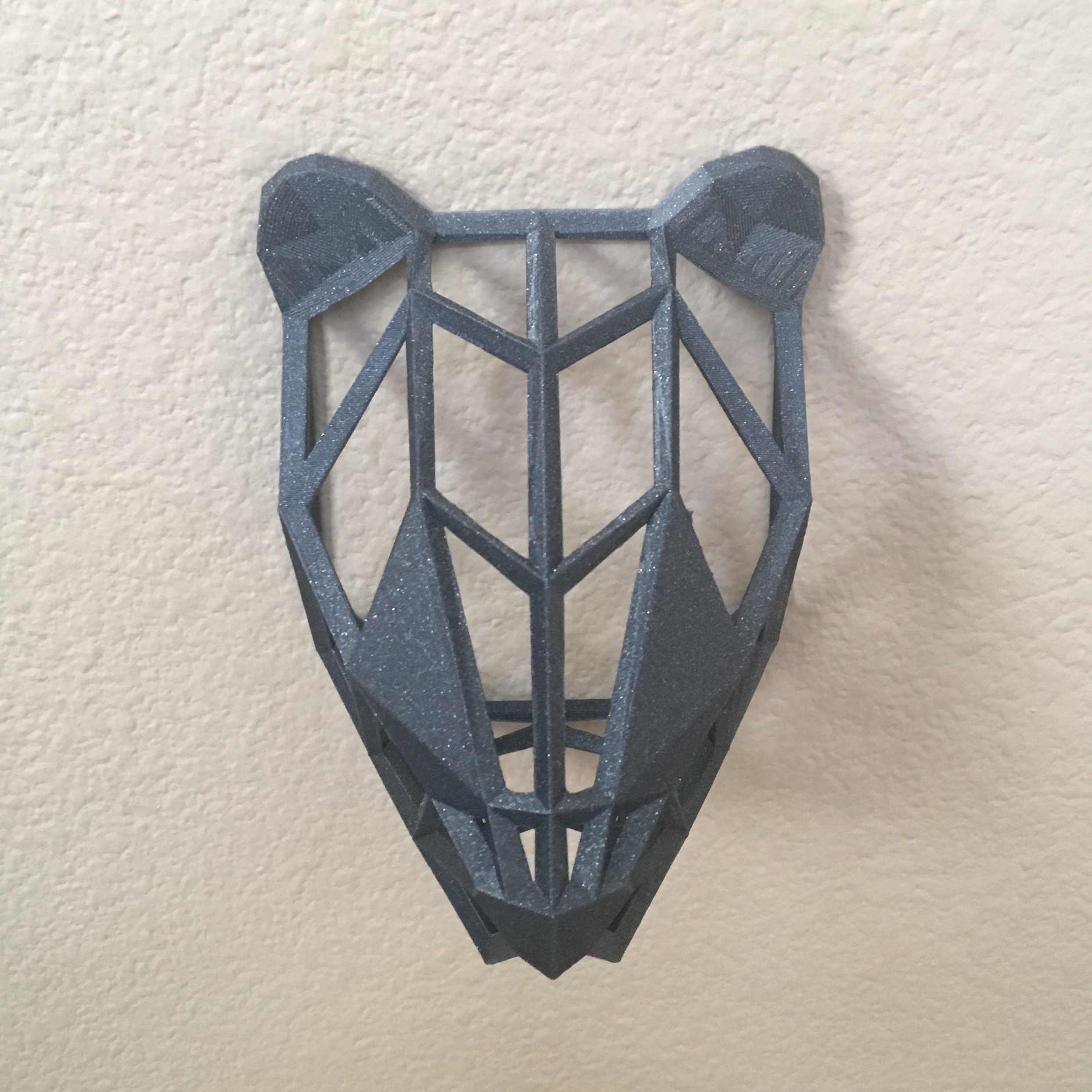 Free STL file Wire Frame Panda Head 🖼️・3D printer design to download・Cults