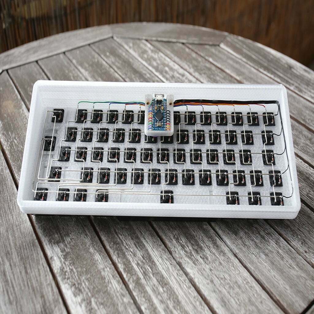 Free STL file Handwired 60% Razer mechanical keyboard・3D printable ...