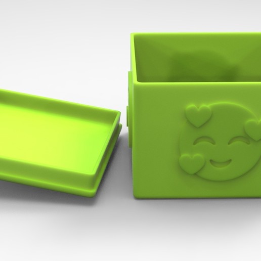 Download 3D printing templates Present box emoji ・ Cults