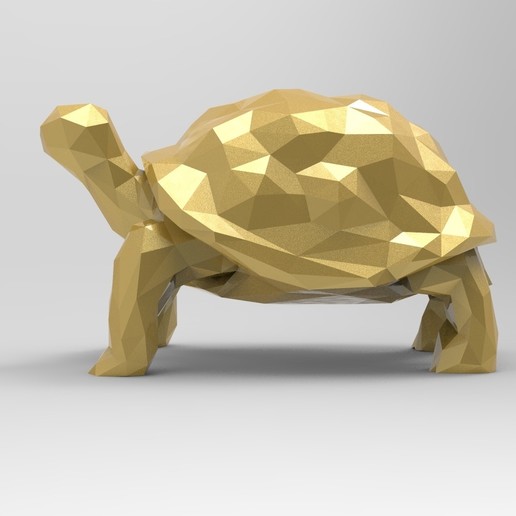 Download 3D printing designs Low Poly Tortoiset ・ Cults