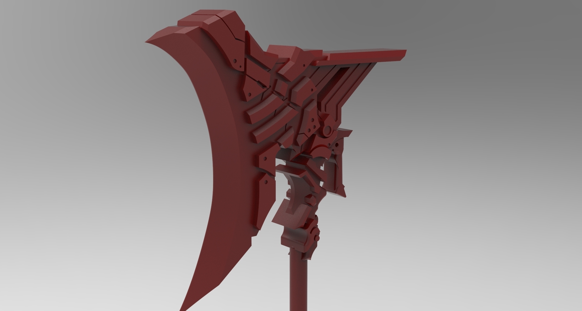 Free STL file Mythical Axe・3D printable model to download・Cults