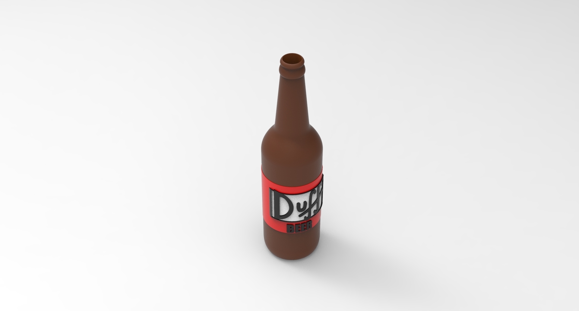 Free STL file Duff Beer 🍺・3D printer model to download・Cults