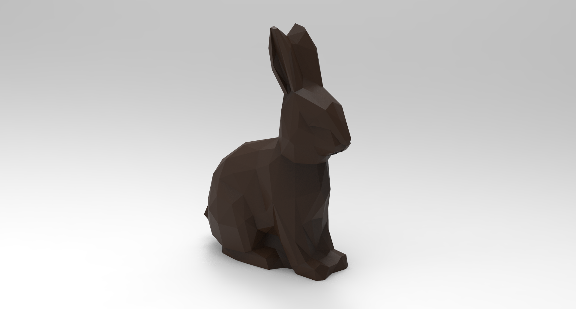 Free STL file Low Poly Bunny 🗿・3D printable model to download・Cults