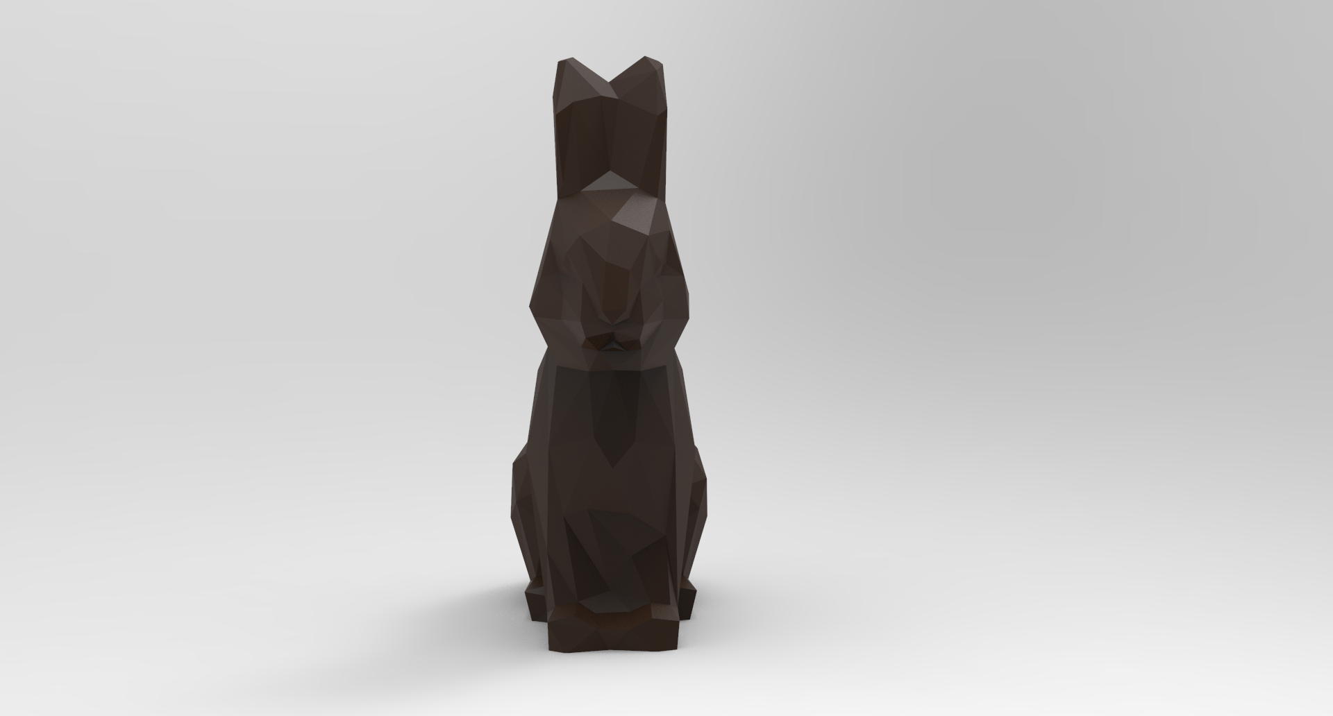 Free STL file Low Poly Bunny 🗿・3D printable model to download・Cults