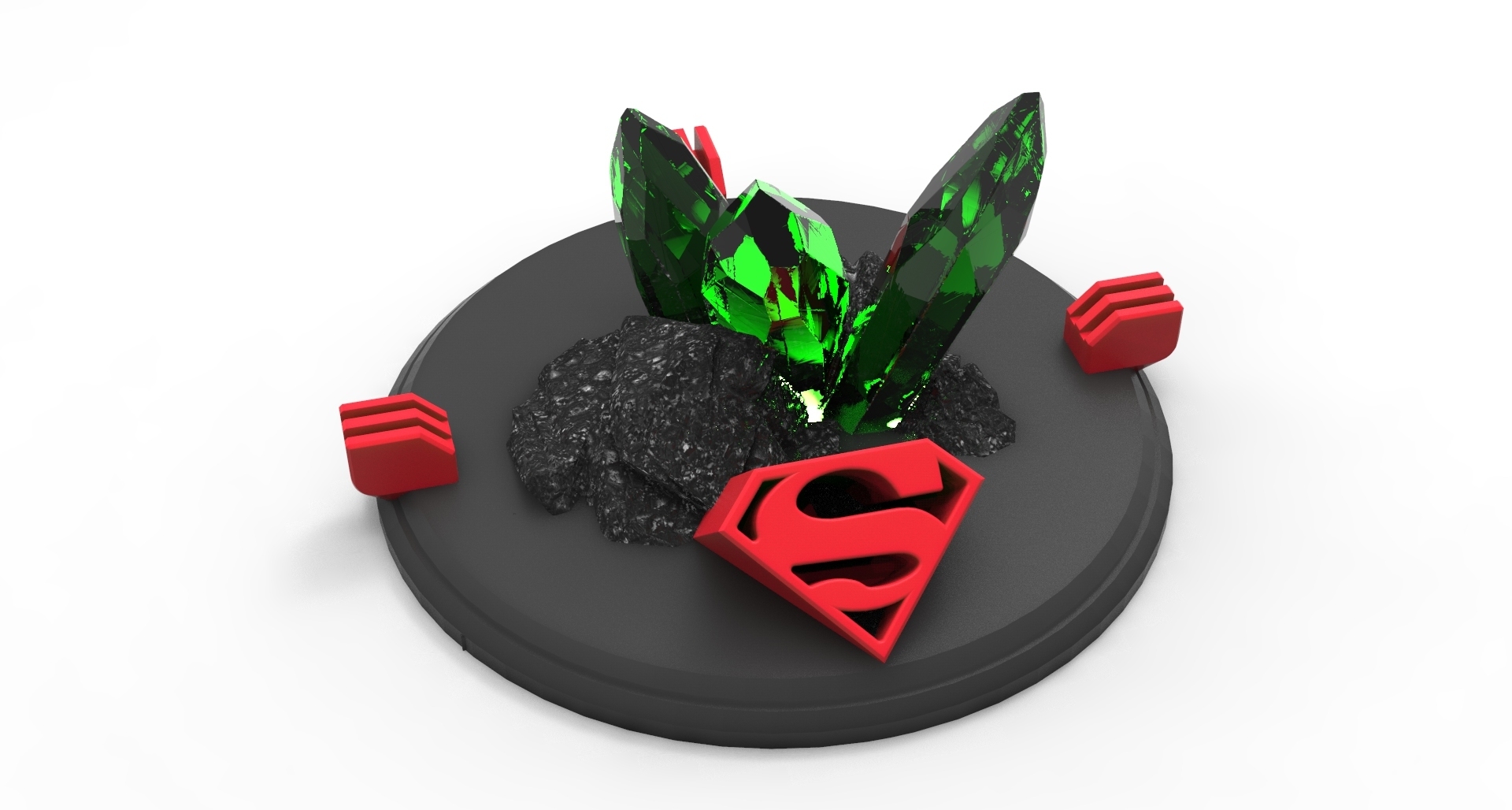 Free STL file Kryptonite Crystal・3D printer model to download・Cults
