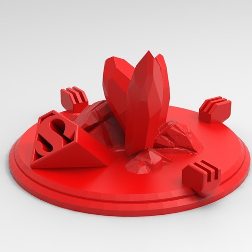 Download STL file Kryptonite Crystal • 3D printer template ・ Cults