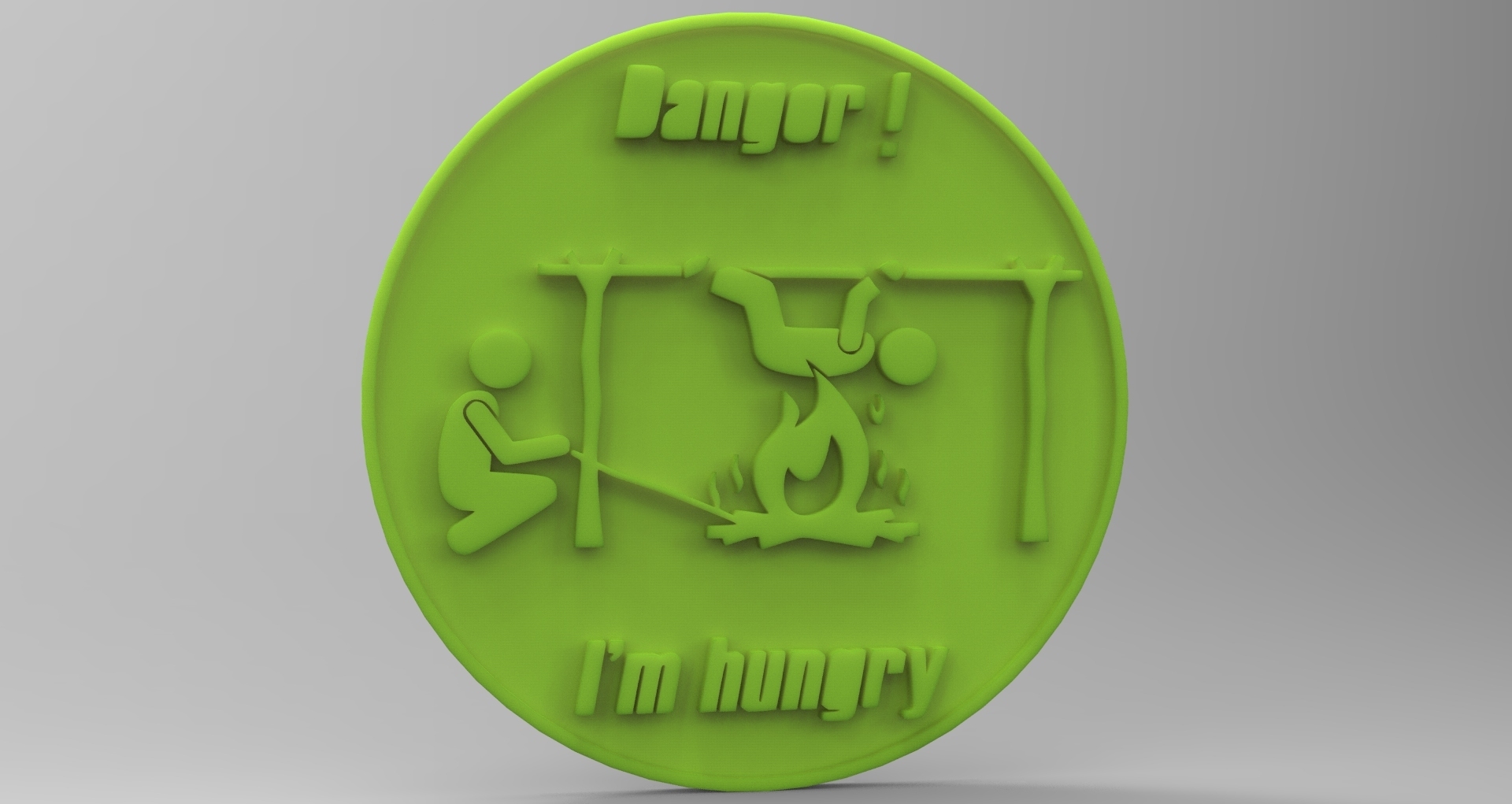 Free STL file i'm hungry danger board・3D printer model to download・Cults