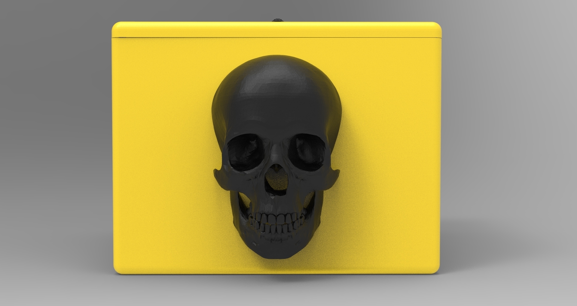 Free STL file Box Skull 📦・Object to download and to 3D print・Cults