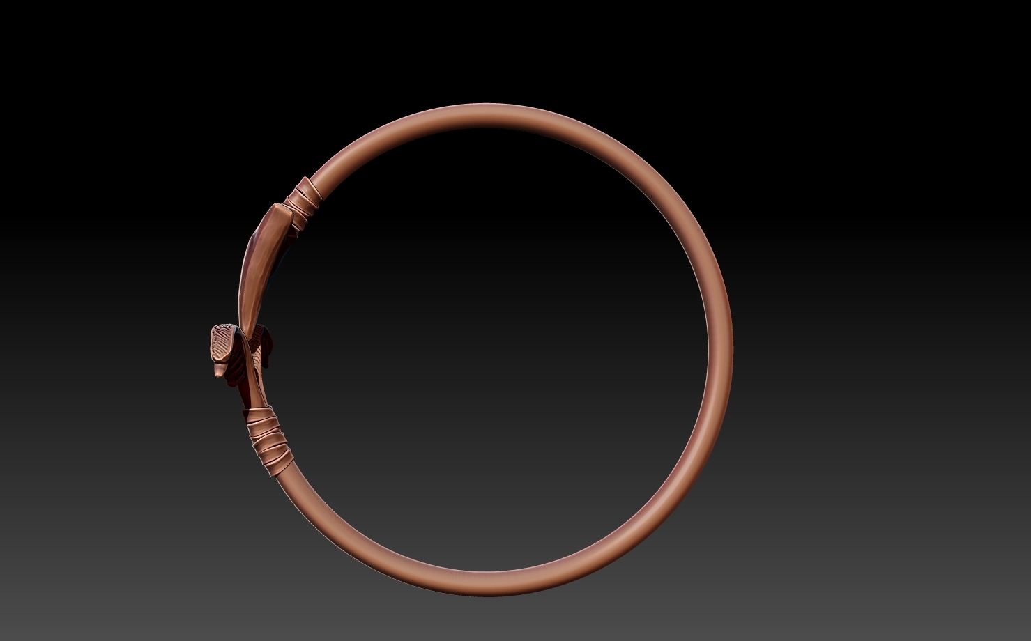 STL file Wrist Band Arrow 3D print model・3D printing design to download ...