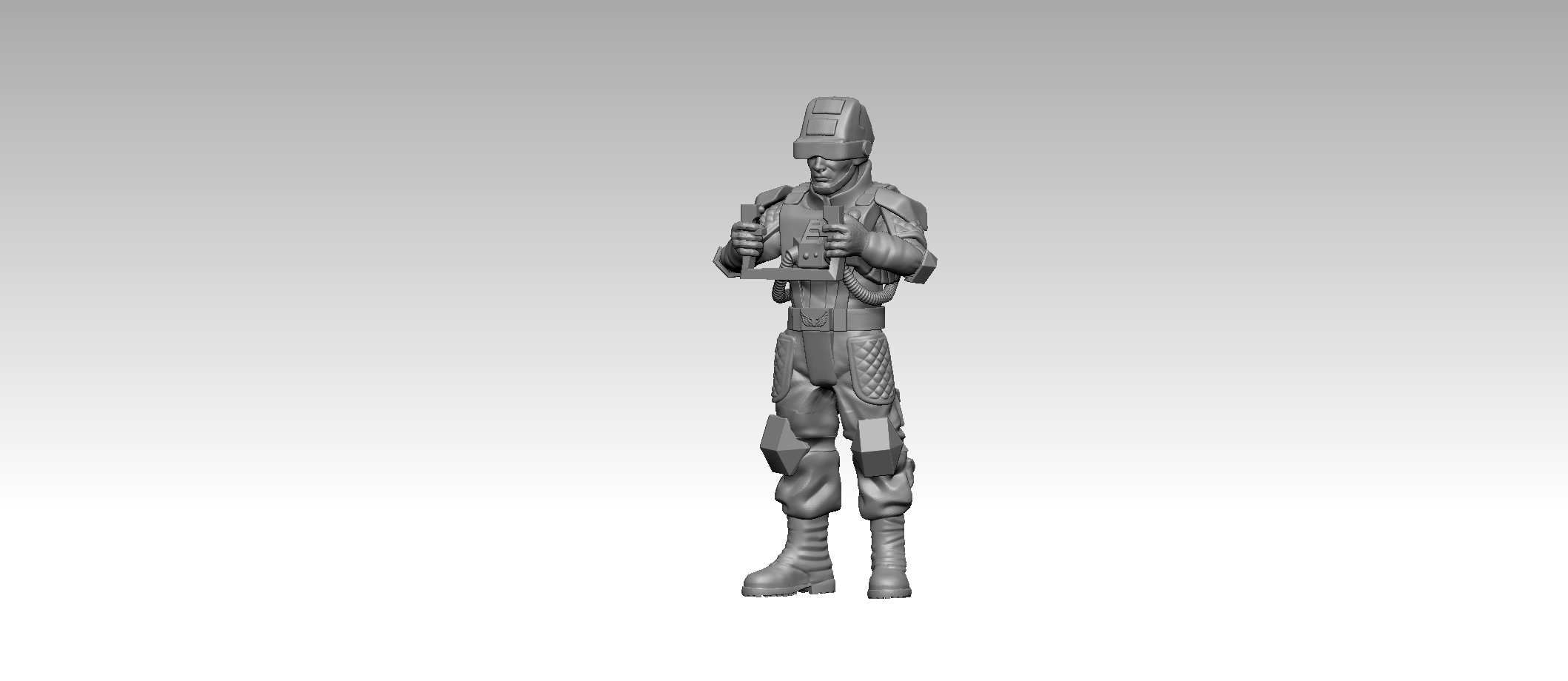 STL file Elysium Rifles: Flight gunner・Model to download and 3D print・Cults