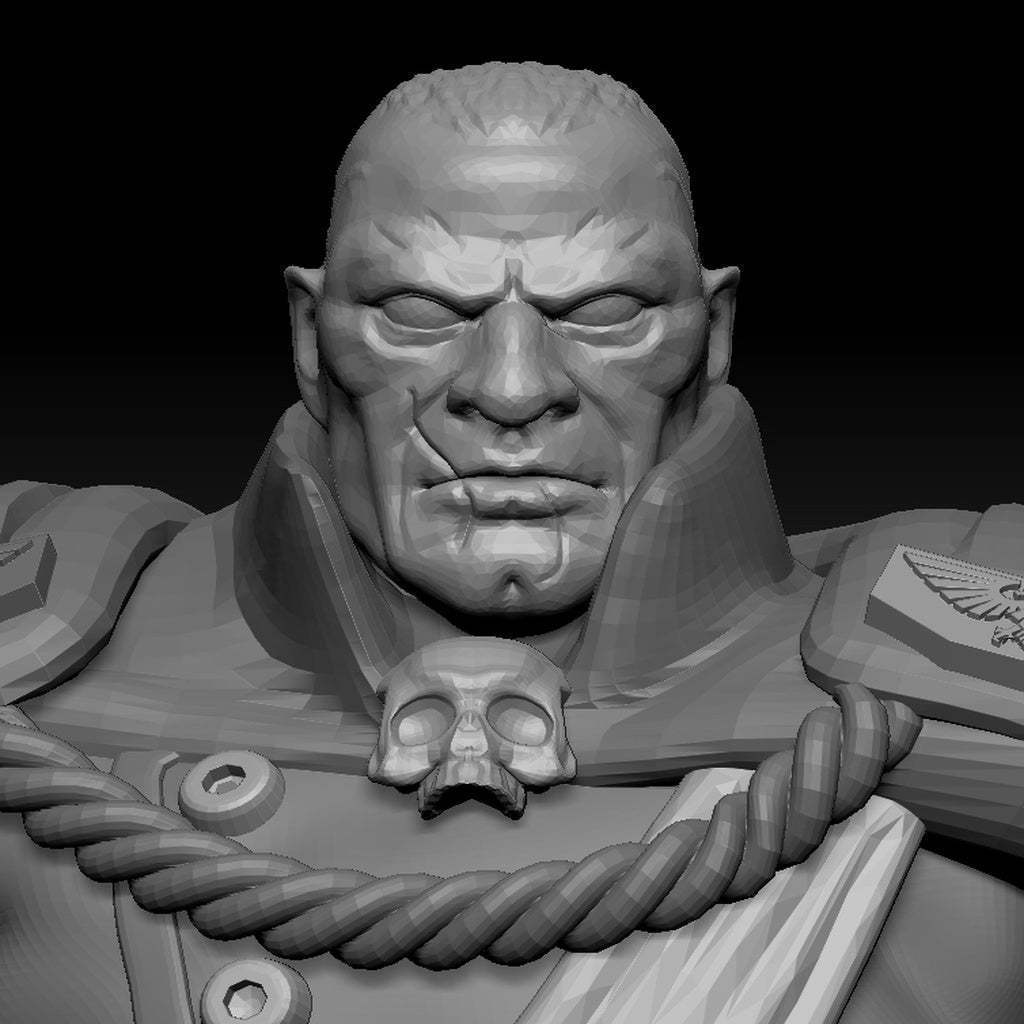 Бесплатный STL файл Commander Stingent・3D-печатная модель для загрузки ...