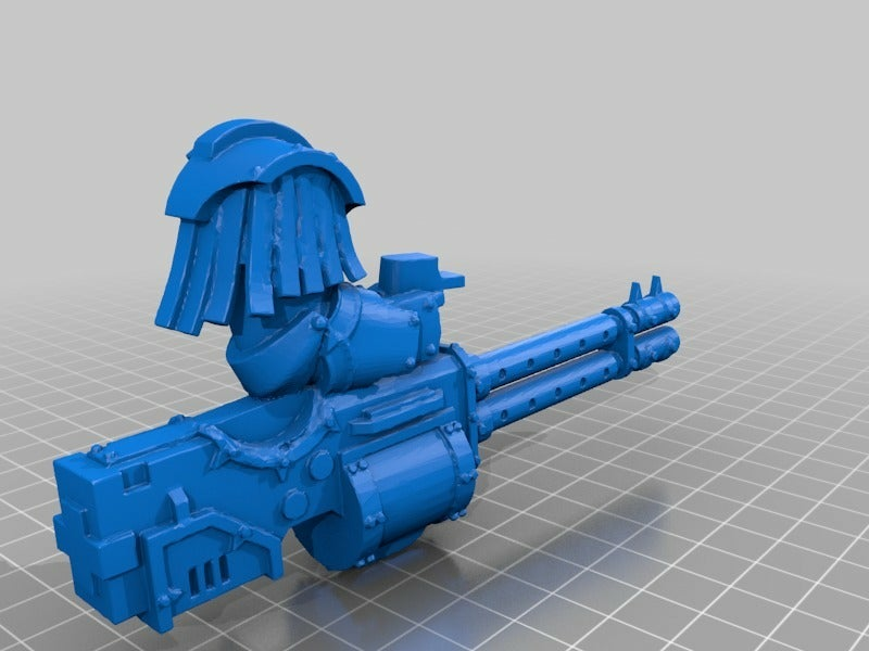Free STL file Cataphract Reaper Autocannon・3D print design to download ...