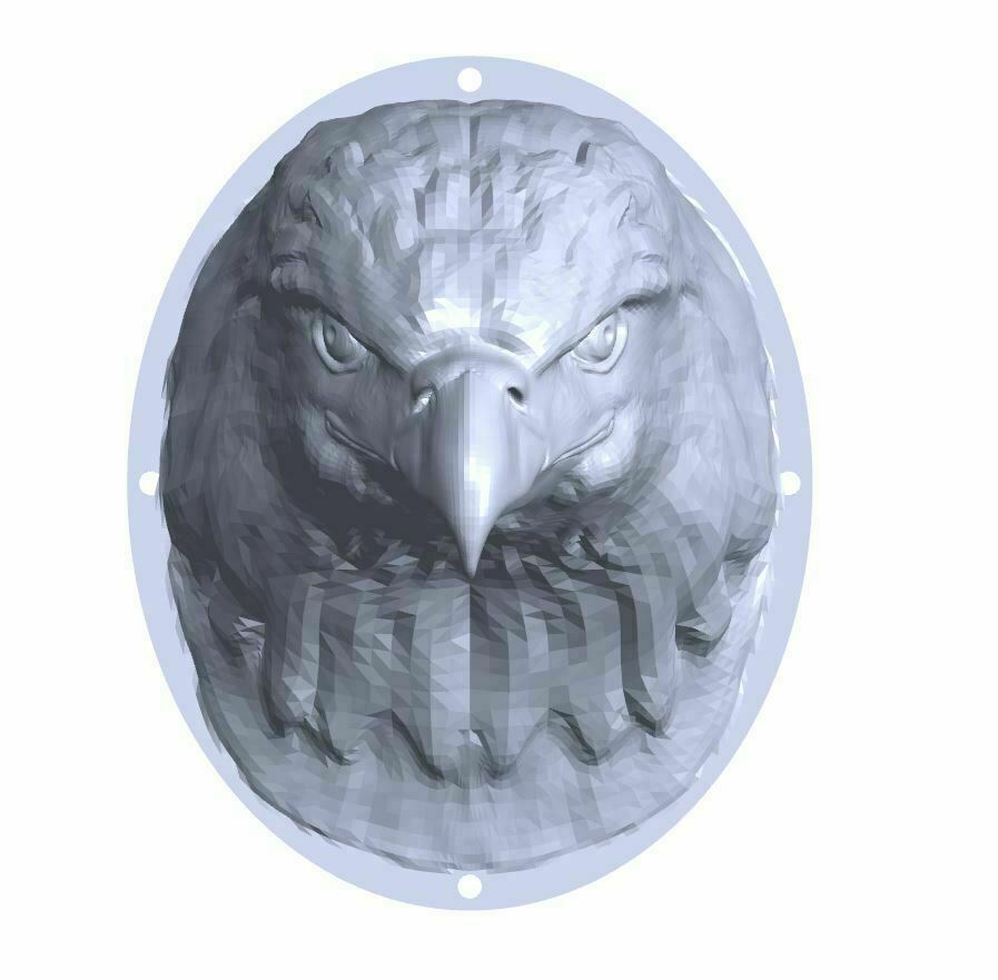 Free STL file Eagle Head 🦅・3D print model to download・Cults