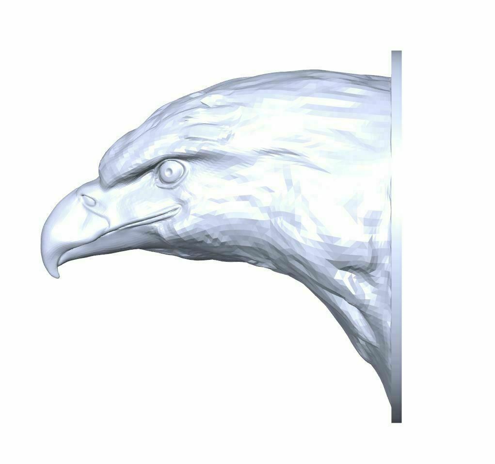 Free STL file Eagle Head 🦅・3D print model to download・Cults