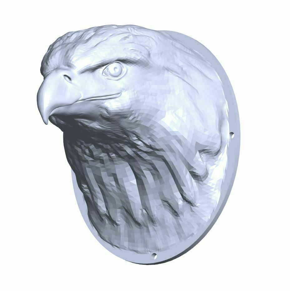 Free STL file Eagle Head 🦅・3D print model to download・Cults