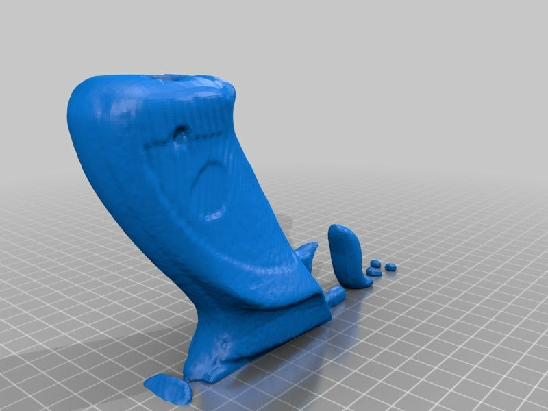 Free STL file pistol handle 🔫・3D printable design to download・Cults