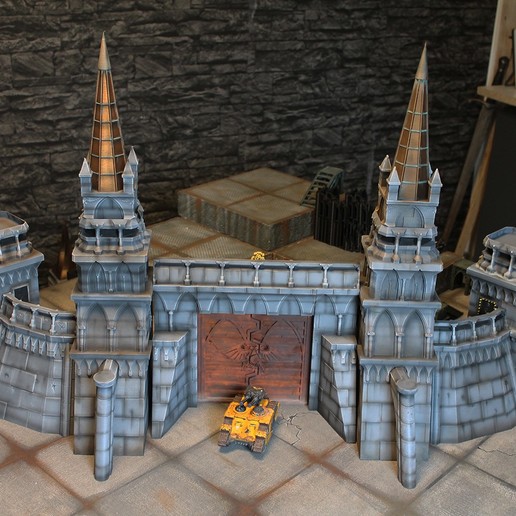 Download free STL file VMT FW Fortress Walls for Vase Mode printing ...