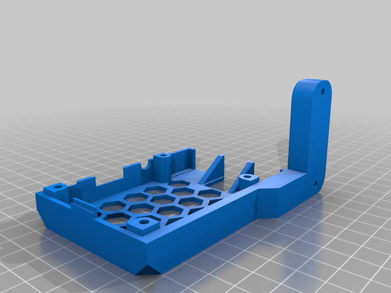Free 3D file Hexagonal Raspberry pi 3 Prusa MK3S+ support case 🧞‍♂️ ...
