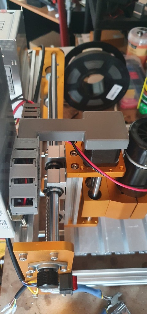 Free 3D file cable chain servo motor 3018 pro + plus・3D printing design ...