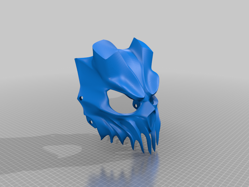 Free 3D file Slaughter to prevail / Alex Terrible Mask 🎵・3D printable ...